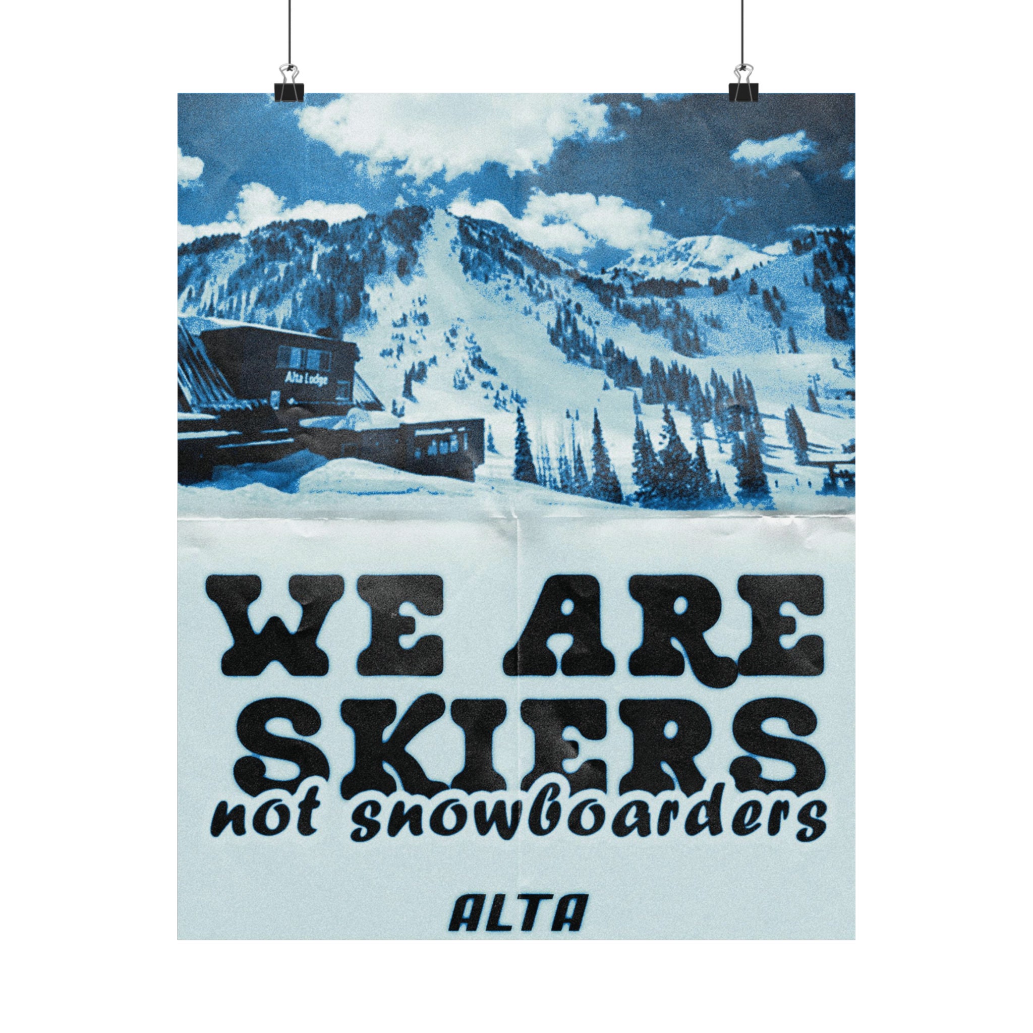 16x20" Skiing Poster, Vintage Ski Poster, Retro Ski Poster, Skiing Wall ...