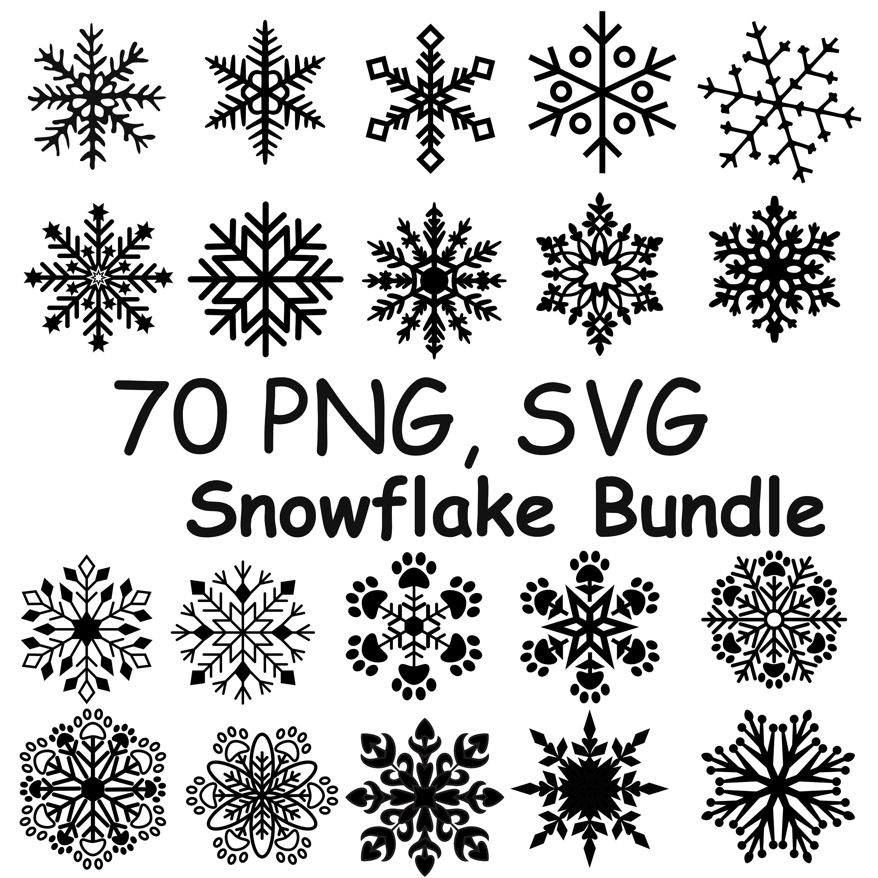 Snowflake SVG, Snowflake PNG, Snowflake Decoration, Christmas Ornaments ...