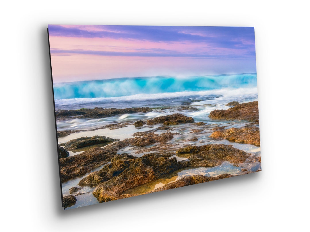 Hawaii Wave North Shore Oahu Sunset Beach Wall Art Photography Prints ...
