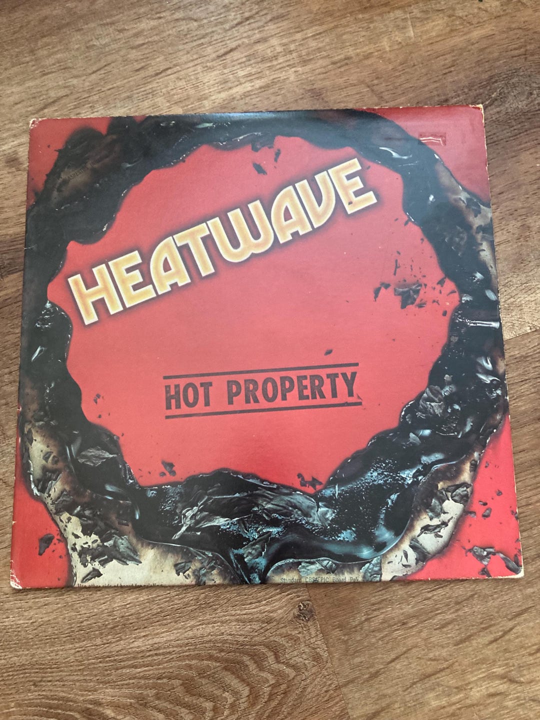 HEATWAVE- Hot Property. Vinyl Record - Etsy