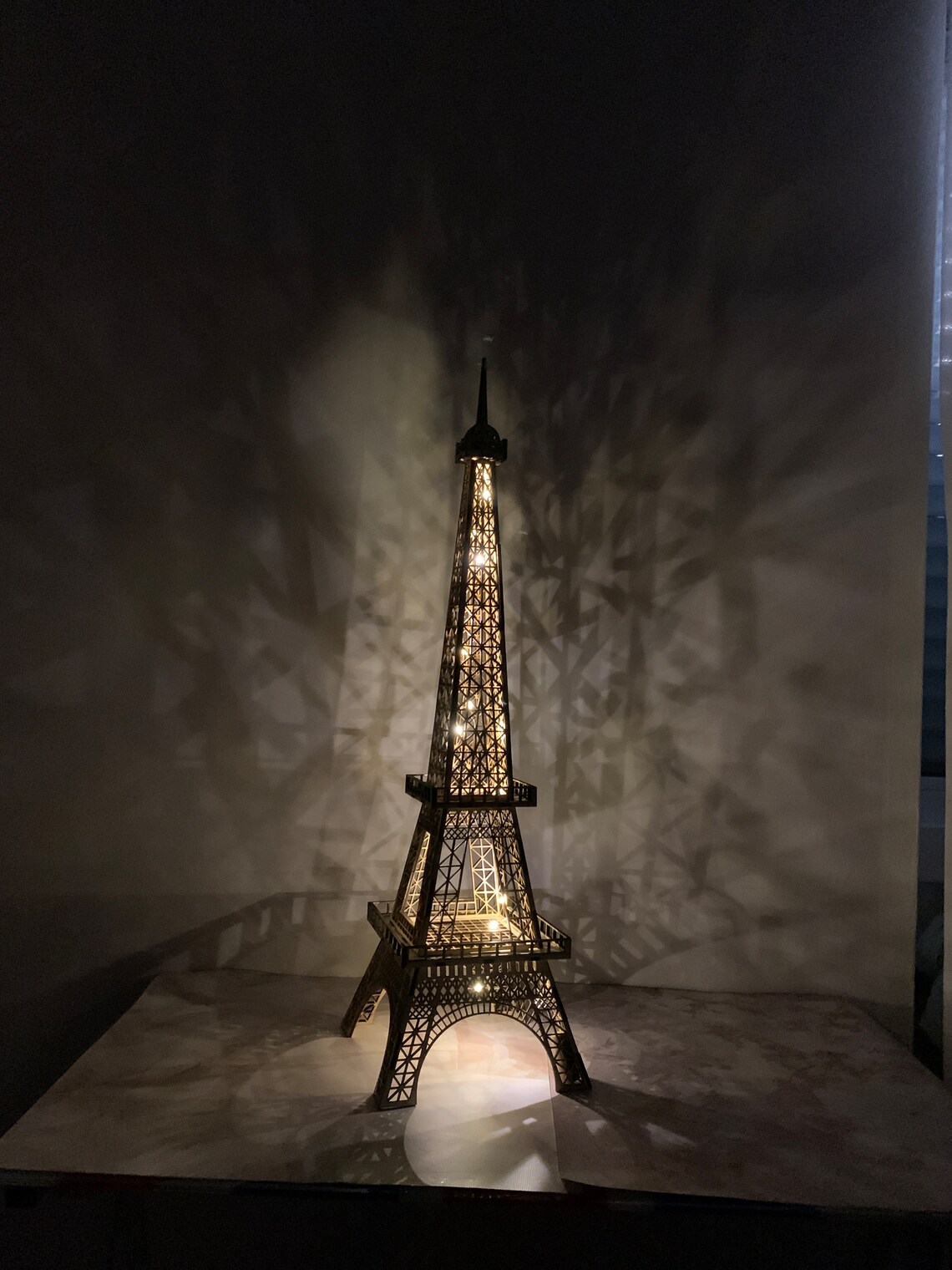 Eiffel Tower/laser Cutting/eiffel Tower 3d - Etsy