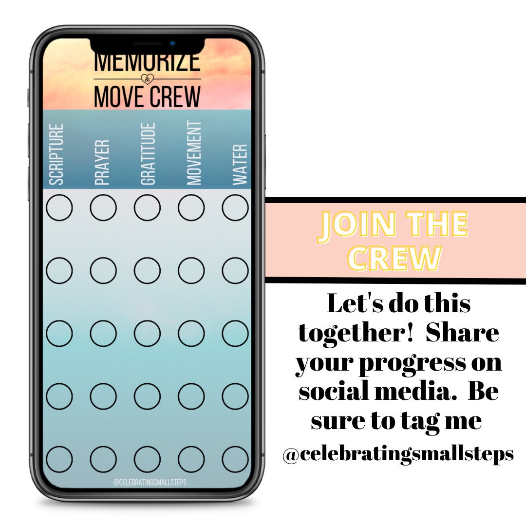 Philippians 4:6-7 "peace" - Habit Tracker - Bible Memory - Fitness ...