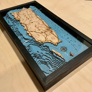 Laser Engrave and Cut Files for Map of Puerto Rico - Etsy