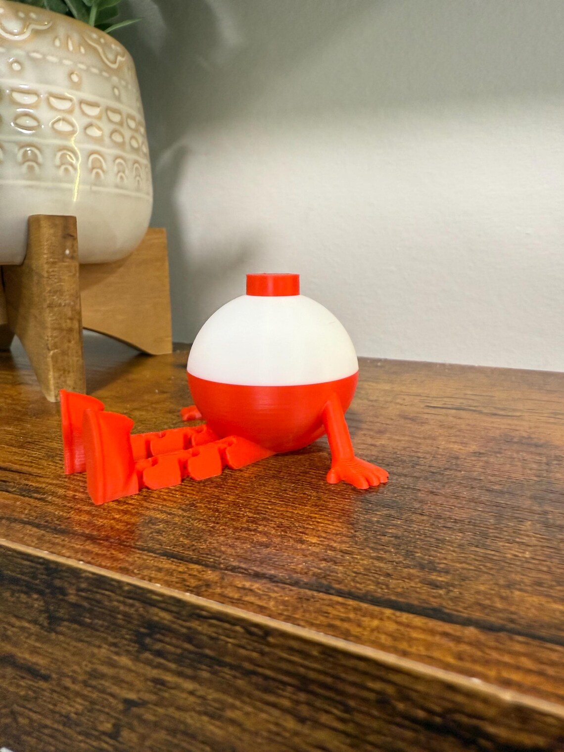 Articulated Fishing Bobber Buddy: Angler Desk Toy - Etsy