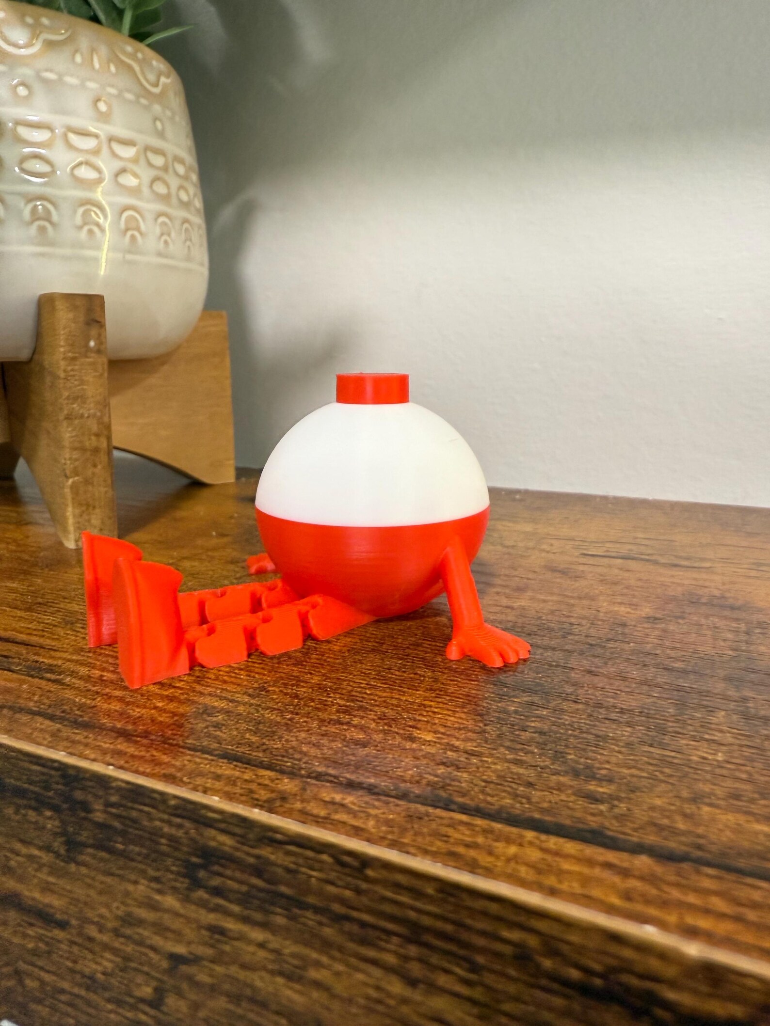 Articulated Fishing Bobber Buddy: Angler Desk Toy - Etsy