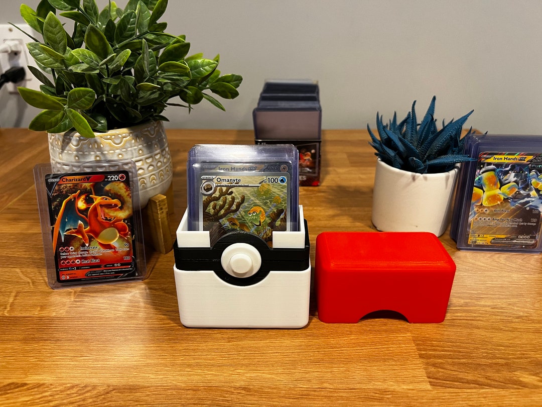 Pokémon Card Storage Chest 3D Printed Pokémon Card Organizer - Etsy