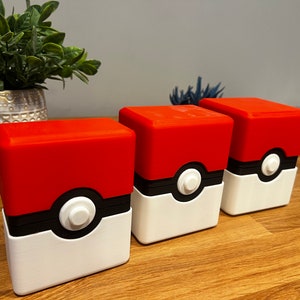 Pokémon Card Storage Chest - 3D Printed Pokémon Card Organizer ...