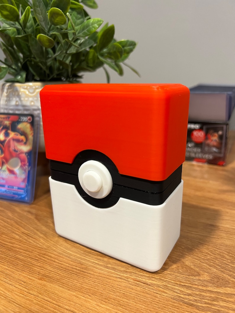 Pokémon Card Storage Chest - 3D Printed Pokémon Card Organizer ...
