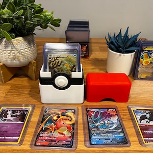 Pokémon Card Storage Chest - 3D Printed Pokémon Card Organizer ...