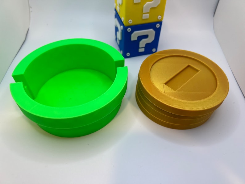 Super Mario Bros Coin Coasters Game Room Coasters Nintendo & Mario Fans ...