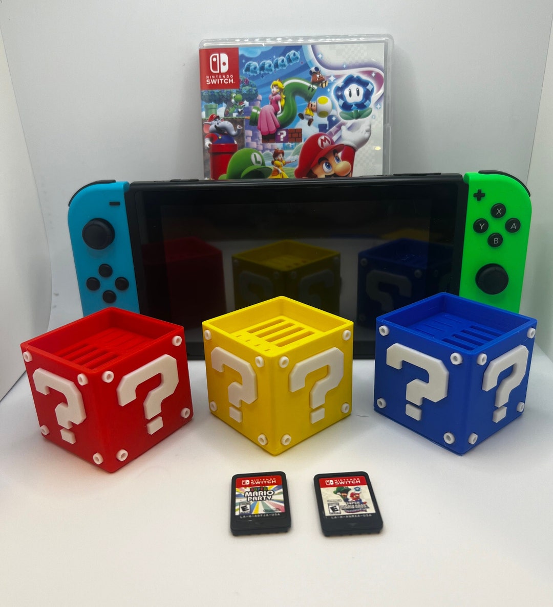Nintendo Switch Mario Mystery Block Game Cartridge Display/holder - Etsy