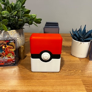 Pokémon Card Storage Chest - 3D Printed Pokémon Card Organizer ...