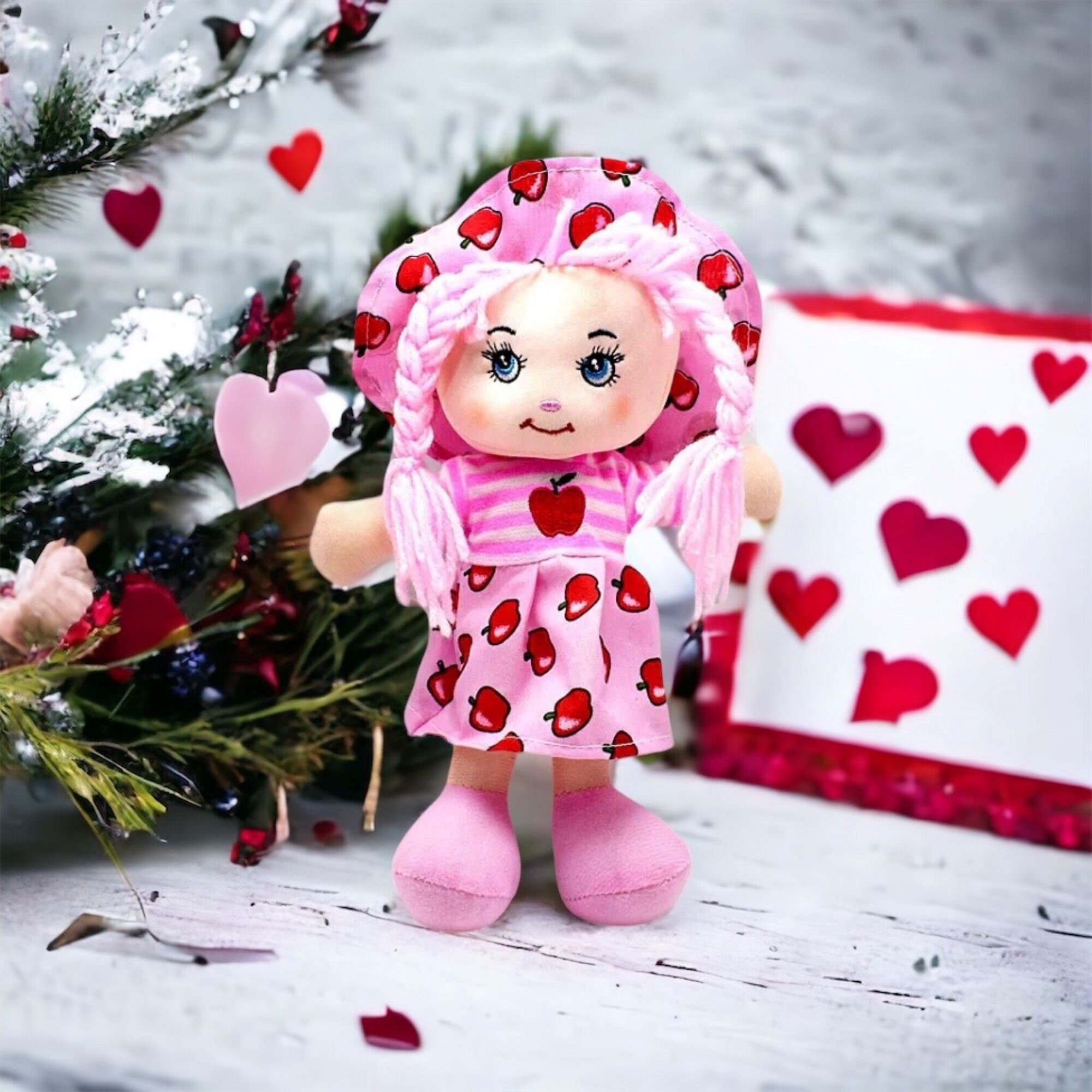 First Rag Doll With Soft Cloth Learning Book, First Doll, Baby Girl ...