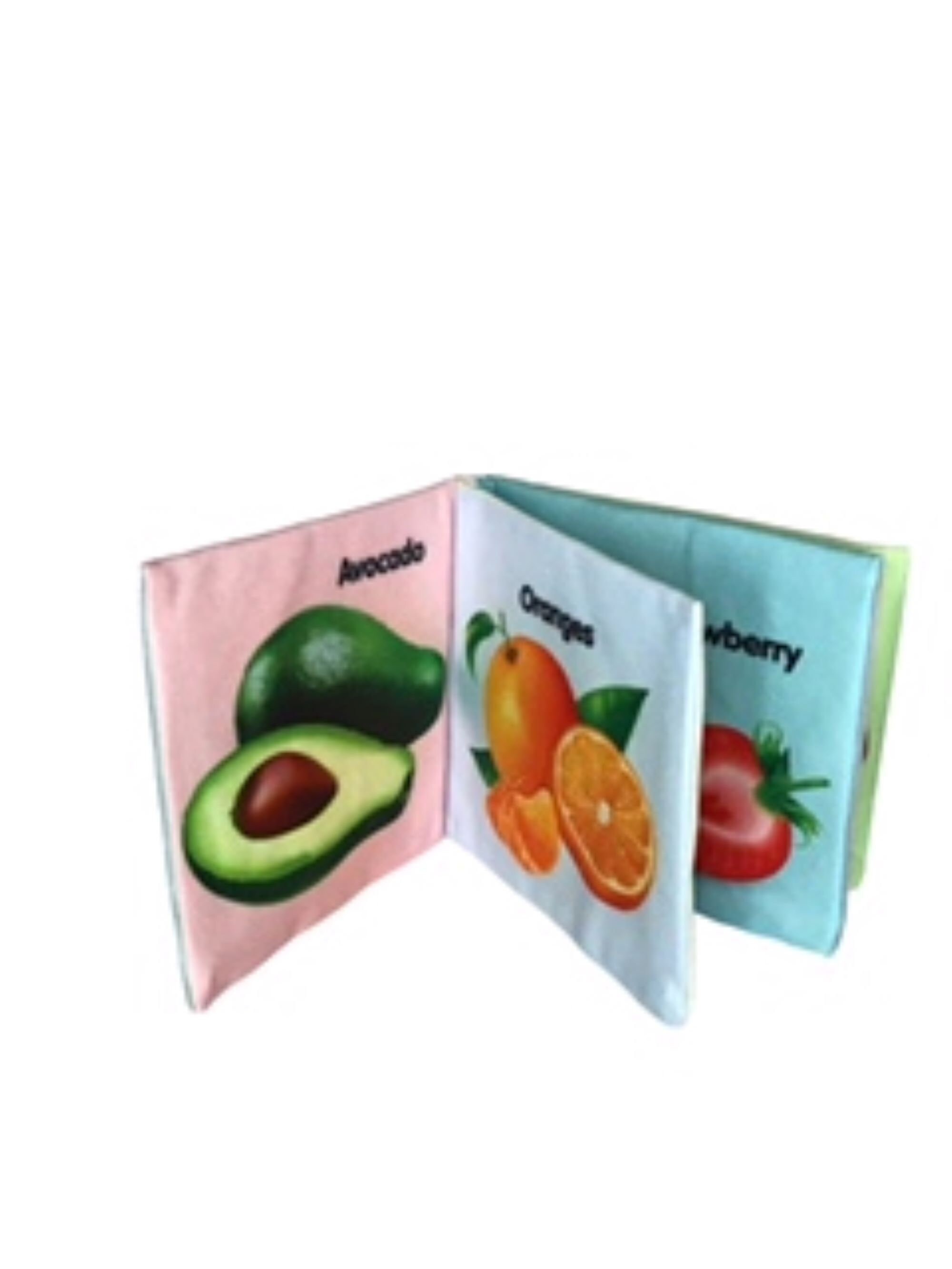 Soft Cloth Fabric Baby Book. Early Education Book Washable Fabric Baby ...