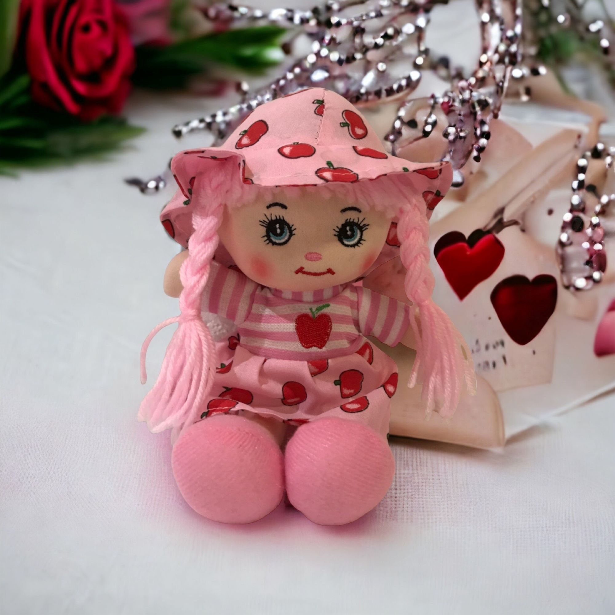 First Rag Doll With Soft Cloth Learning Book, First Doll, Baby Girl ...