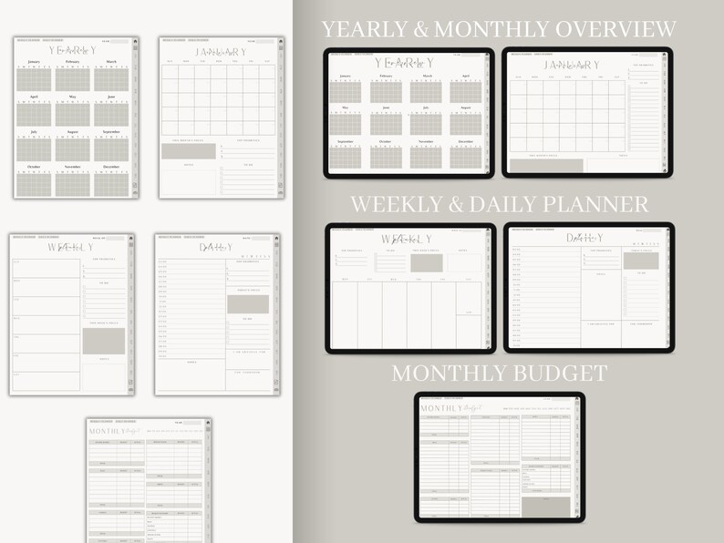 Digital Planner Template Canva at Crystal Blackwell blog