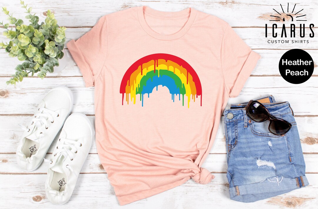 Pride Rainbow Shirt, LGBTQ Pride Shirt, Pride Month Gifts, LGBTQ ...