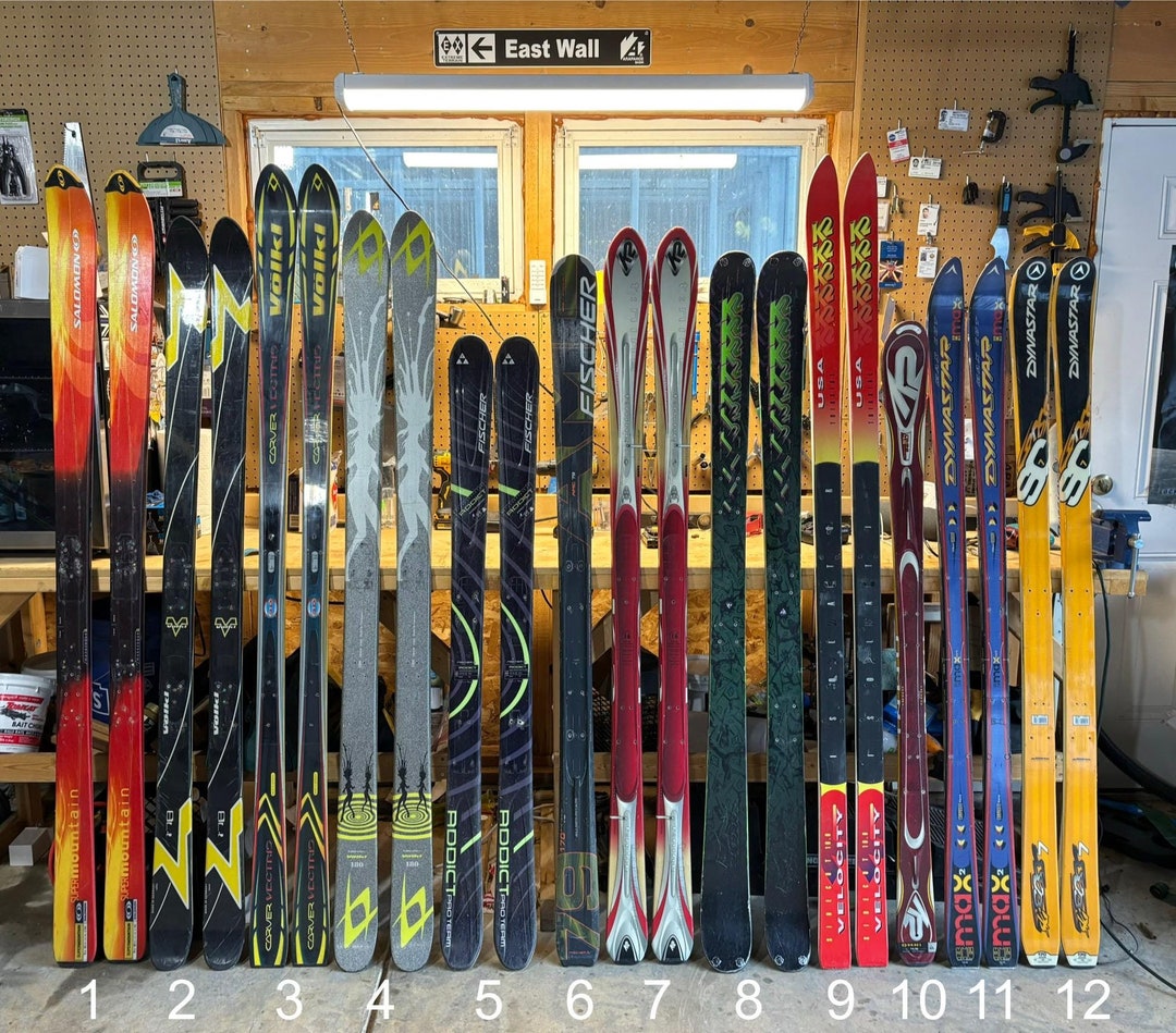 Made-to-order Customizable Chartski - Magnetic Shot Ski Created From ...