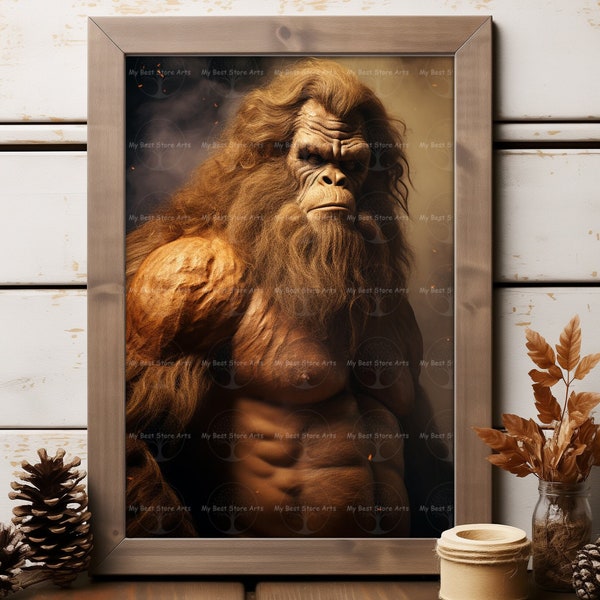 Sasquatch Art - Etsy