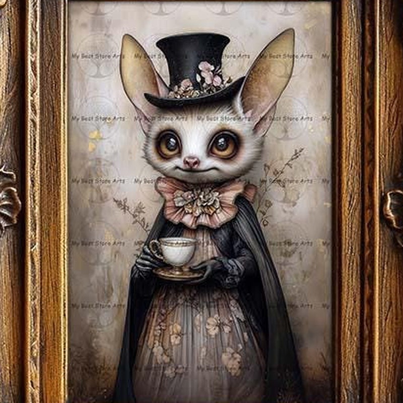 Bat Art Print - Etsy