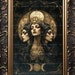 Aphrodite Art Print - Greek Goddess Love Beauty, Venus Seashell Gothic ...