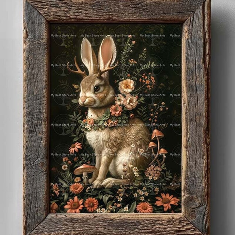 Jackalope Art - Etsy
