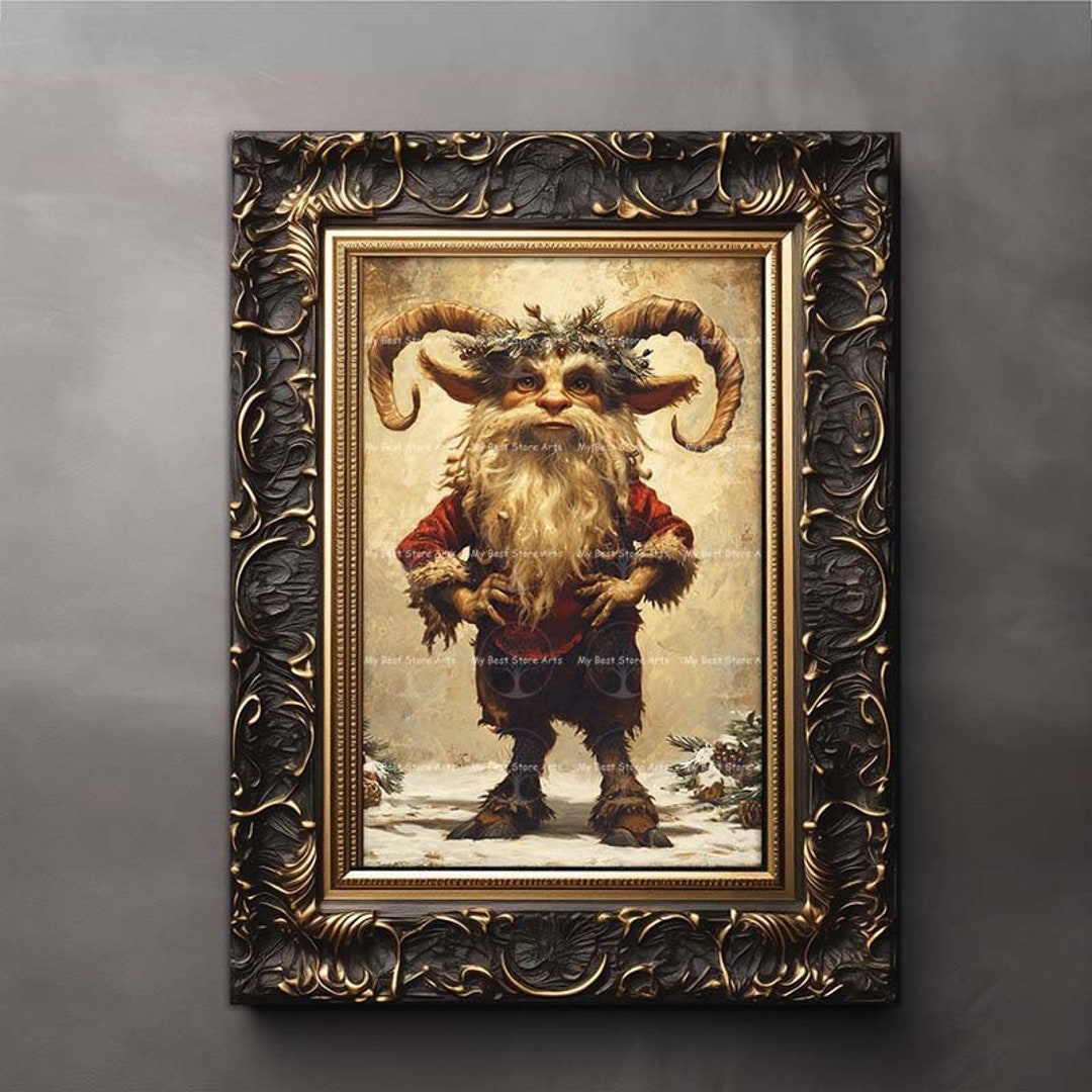 Cute Satyr Fine Art Print - Fantasy Greek Mythology Picture, Witchy ...