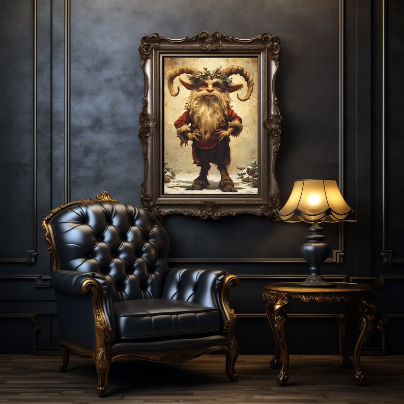 Cute Satyr Fine Art Print Fantasy Greek Mythology Picture, Witchy Dark ...