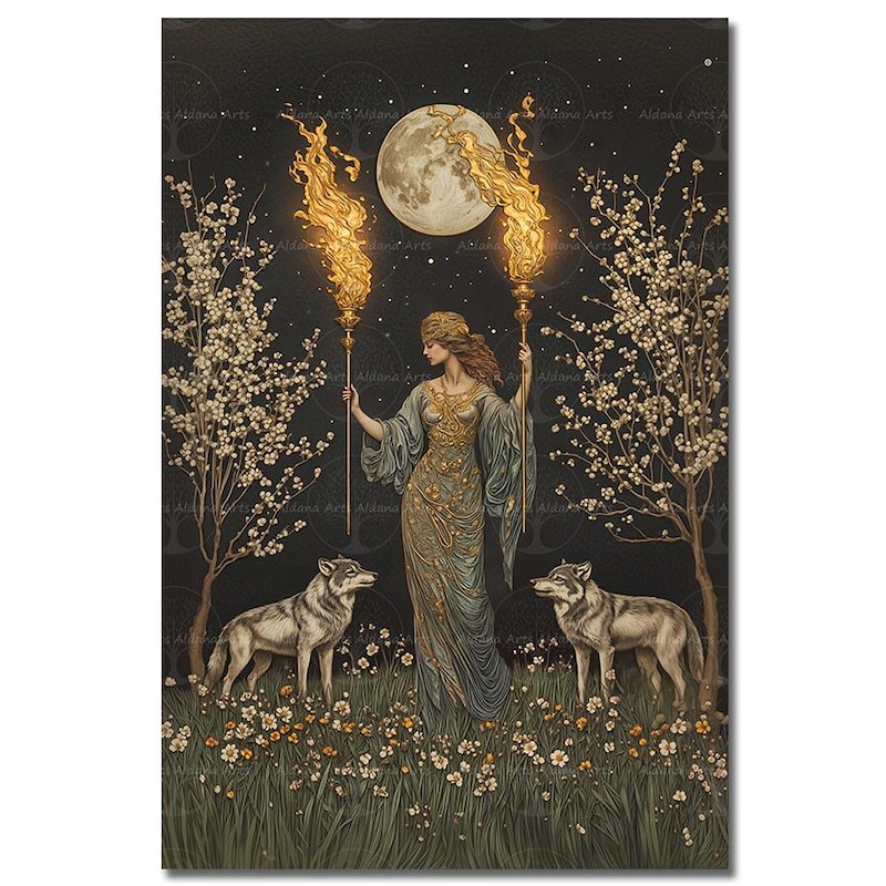 Hekate Altar Poster - Etsy