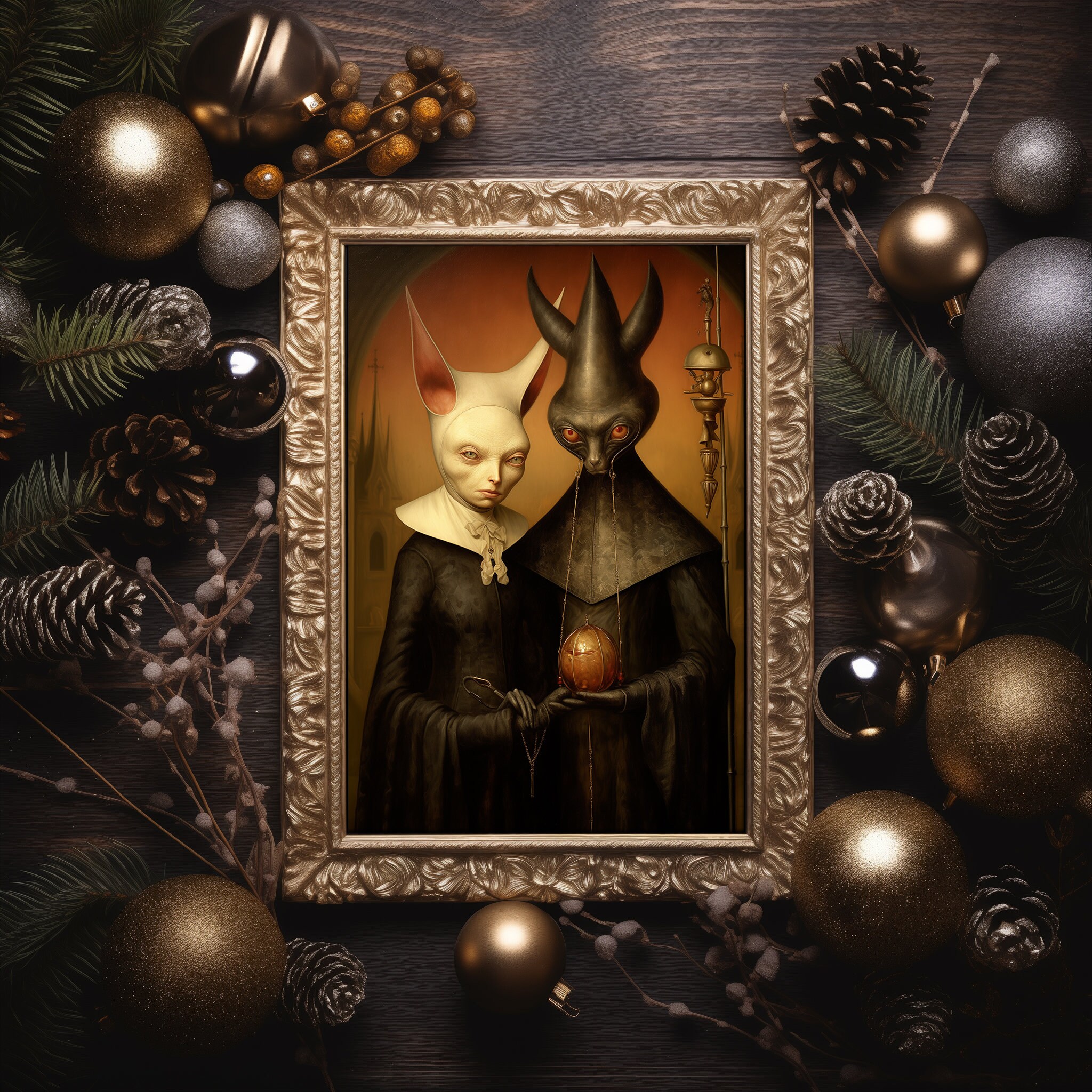 Oddity Fine Art Print, Gothic Art, Dark Academia, Macabre Ritual Poster ...