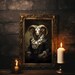 Victorian Sheep Fine Art Print, Animal Poster, Animal Portrait, Ram ...