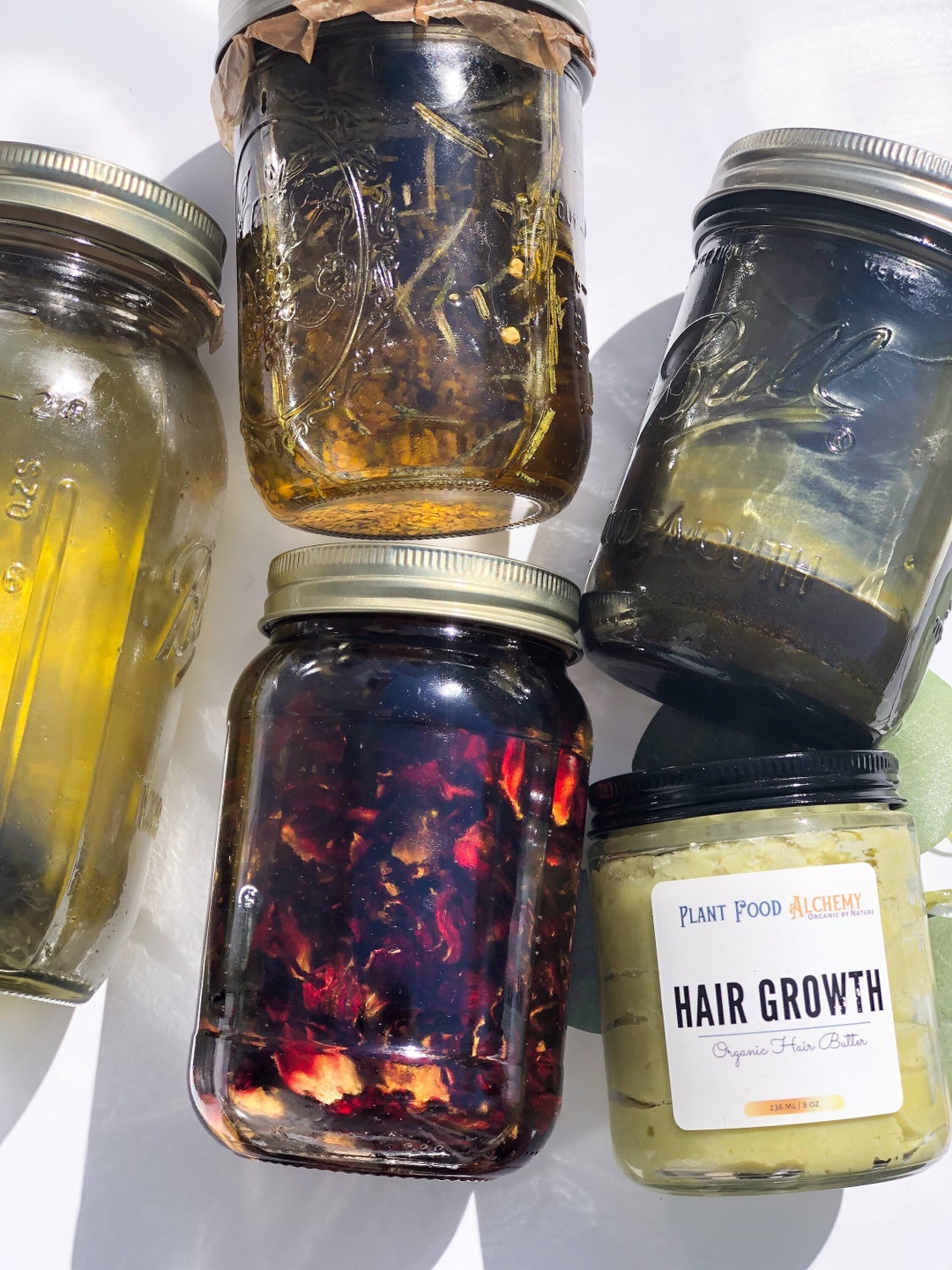 Moringa Hair Growth Butter Whipped Shea Butter for Hair Ayurvedic Hair ...