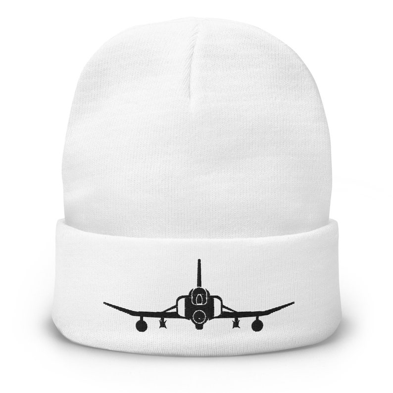The Phantom | F-4 Phantom Embroidered Beanie - Etsy