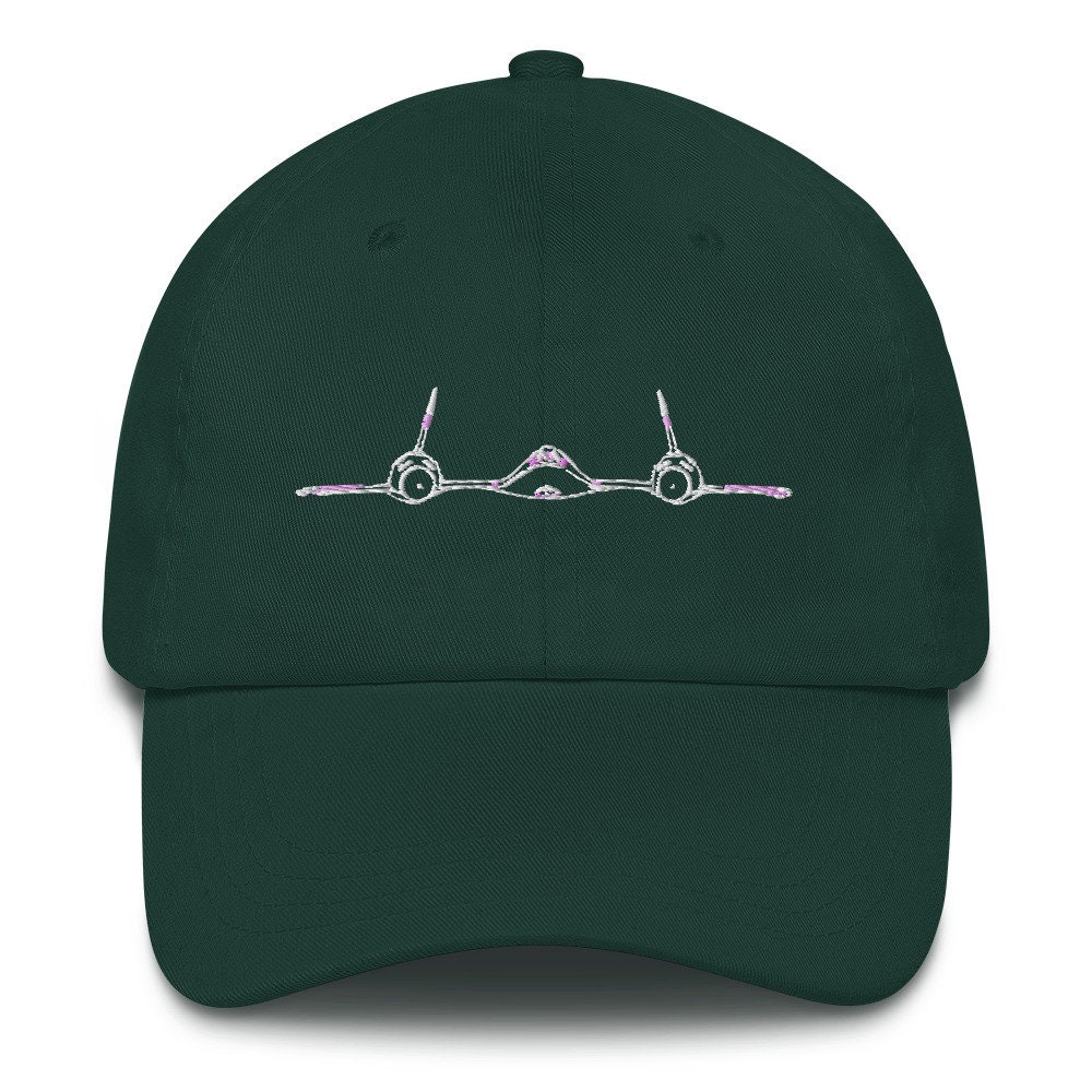 The Blackbird SR-71 Blackbird Embroidered Dad Hat - Etsy