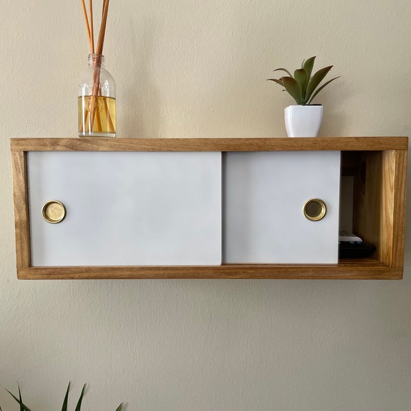 Floating Cabinet - Etsy