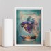 Betta Fish Art Print: Elegant Aquatic Illustration (digital Download ...
