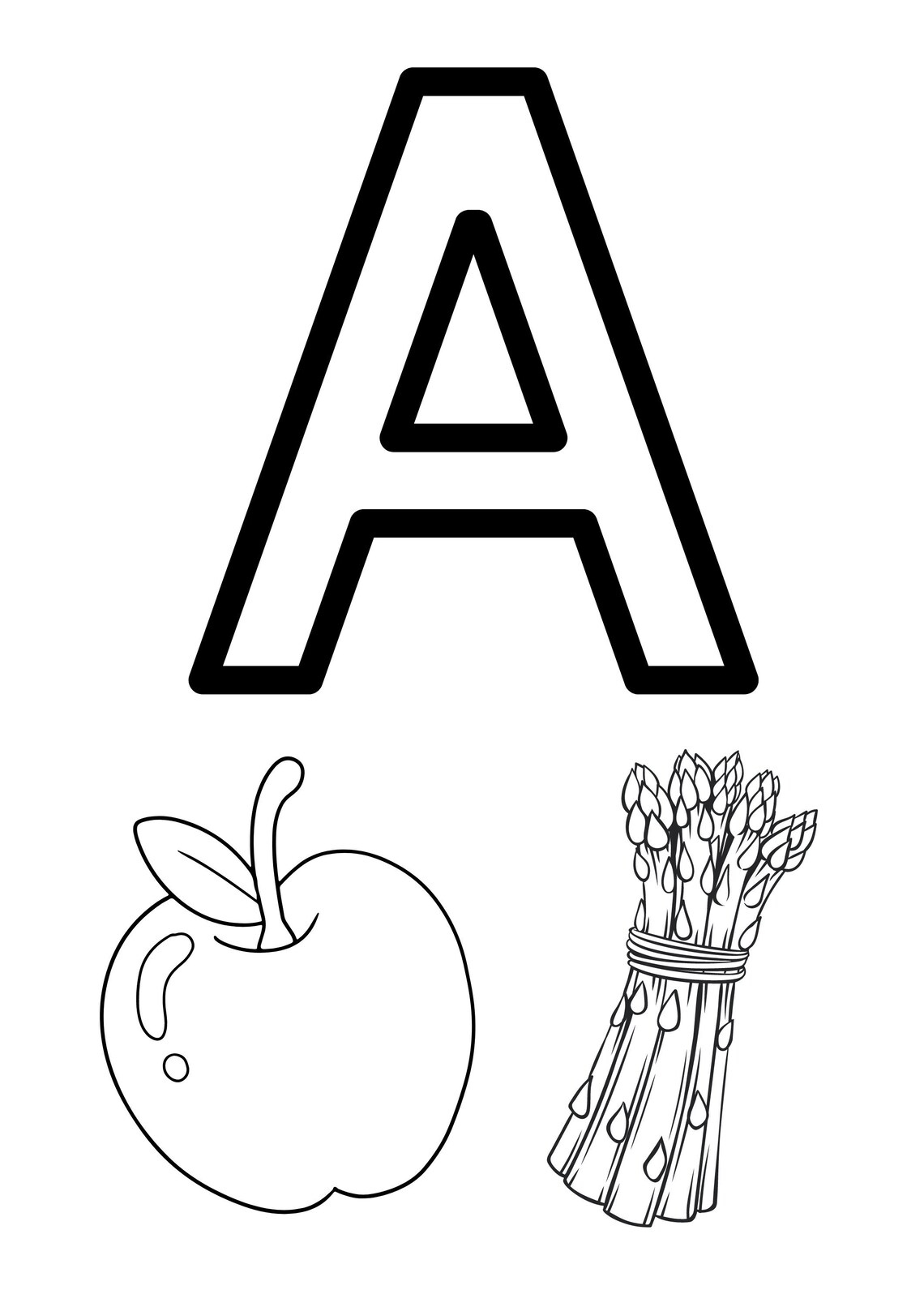 Printable ABC Alphabet Colouring Pages - Letter Recognition Worksheets ...