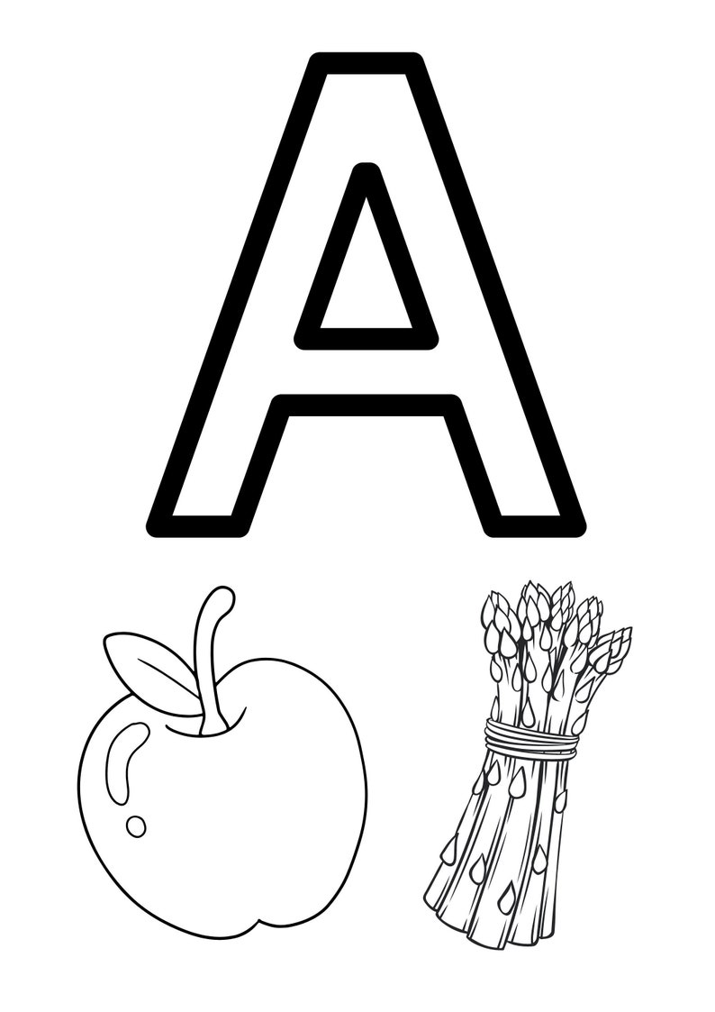 Printable ABC Alphabet Colouring Pages - Letter Recognition Worksheets ...