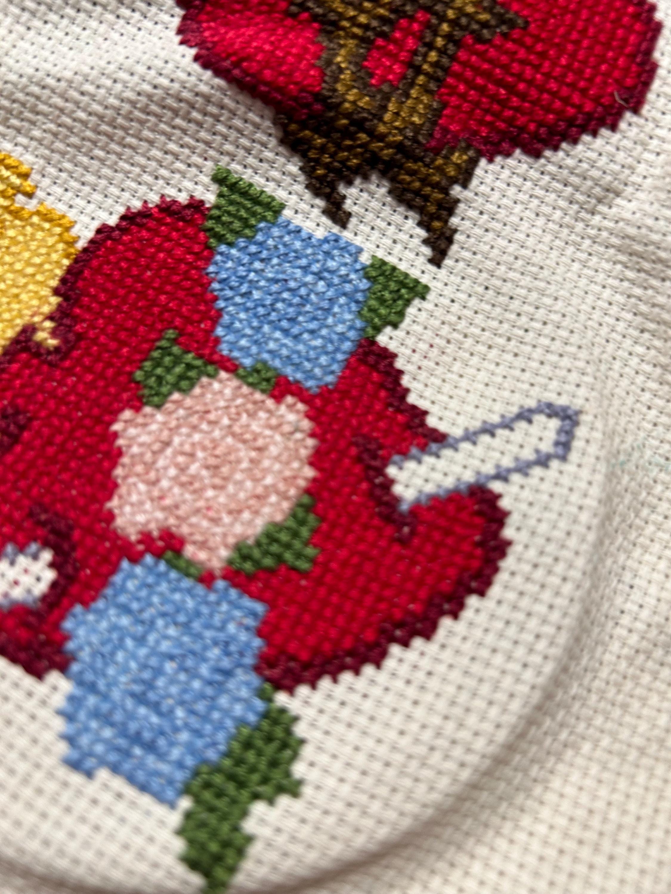 Hearts of the Holy Family Cross Stitch Pattern | Catholic Cross Stitch ...