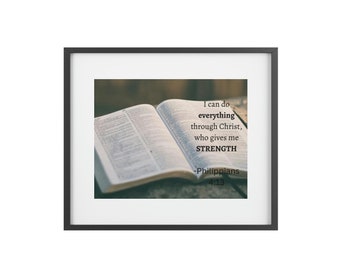 Bible Verse Picture - Etsy