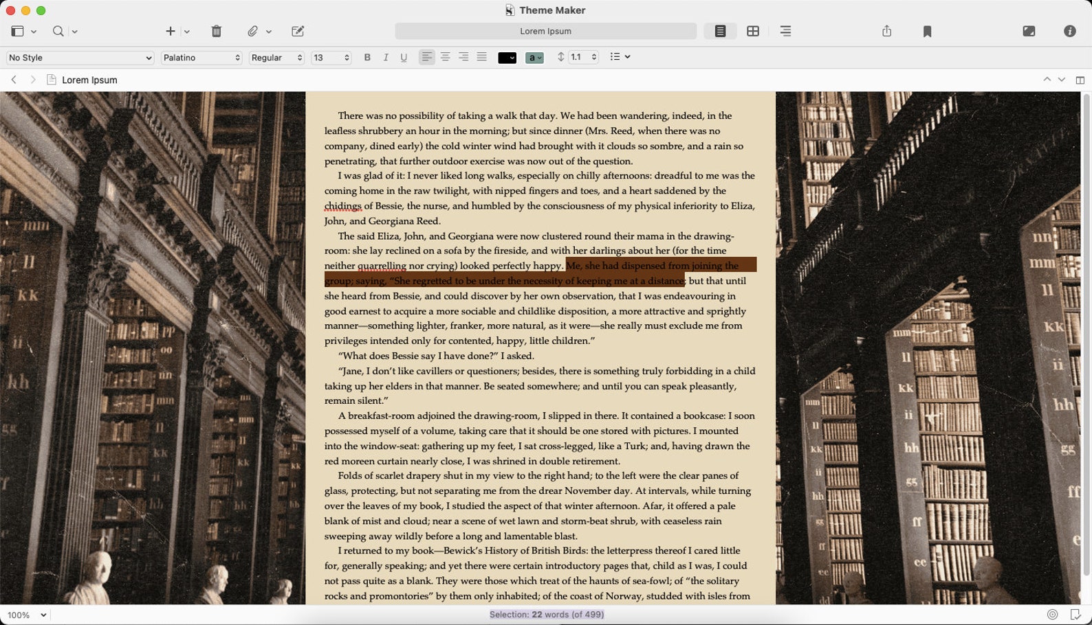 Vintage Library Scrivener Theme Scrivener Themes Mac OS - Etsy