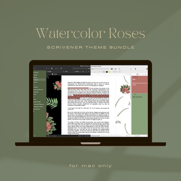 Scrivener Themes Windows - Etsy