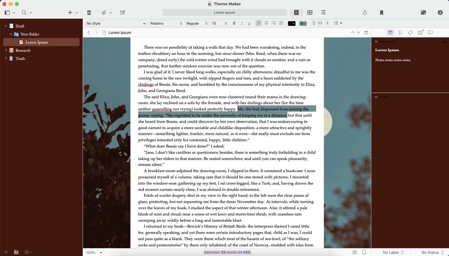 Lunar Collection Scrivener Themes | 3 Scrivener Themes Bundle | Mac OS ...
