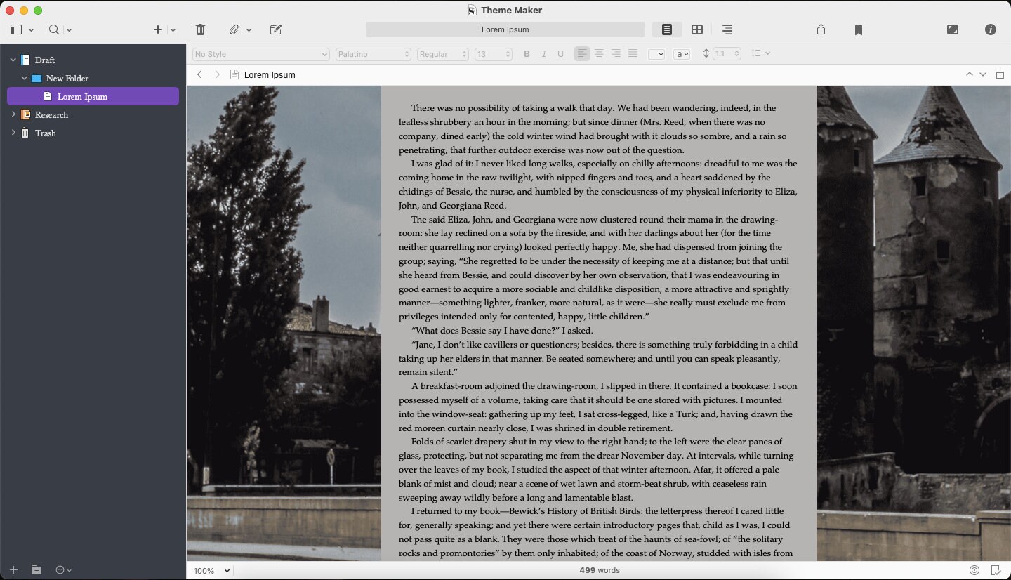 Castle Estate Scrivener Theme | Scrivener Themes | Mac OS - Etsy Australia
