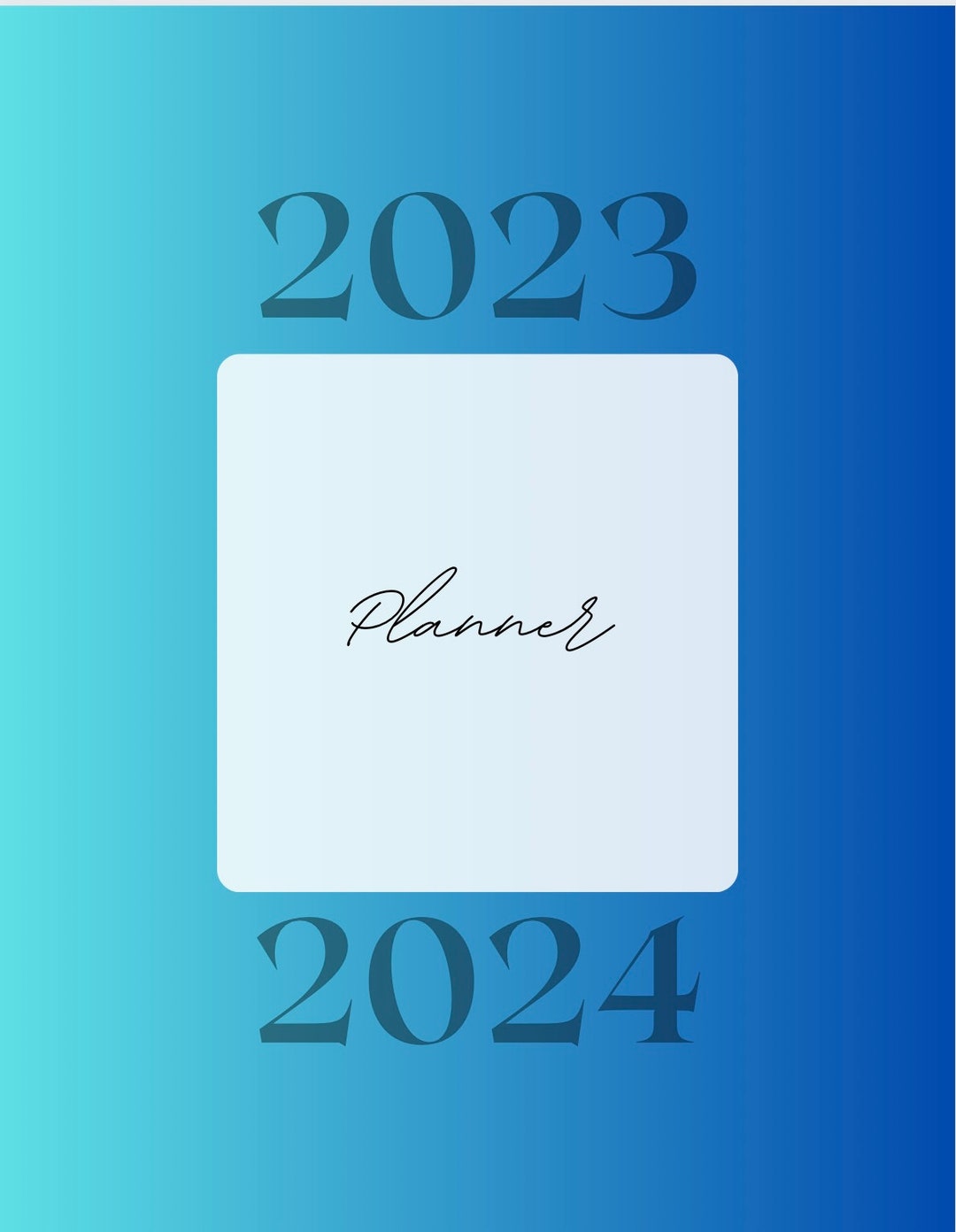 A Full Year of Planning - Etsy
