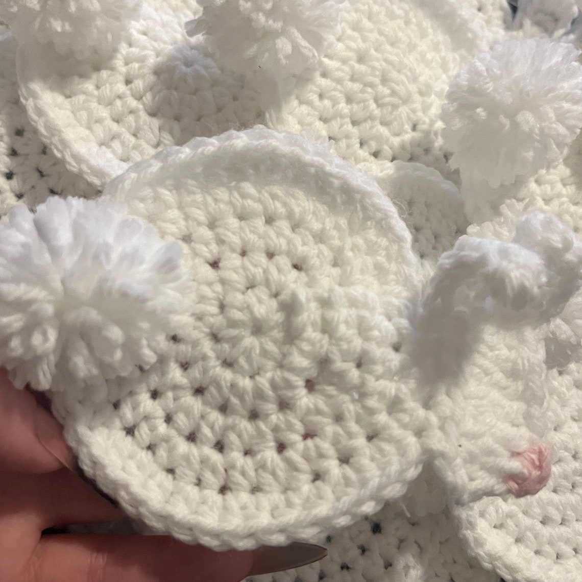 Easter Bunny Coaster Crochet Rabbit Coaster Handmade Easter Coaster - Etsy