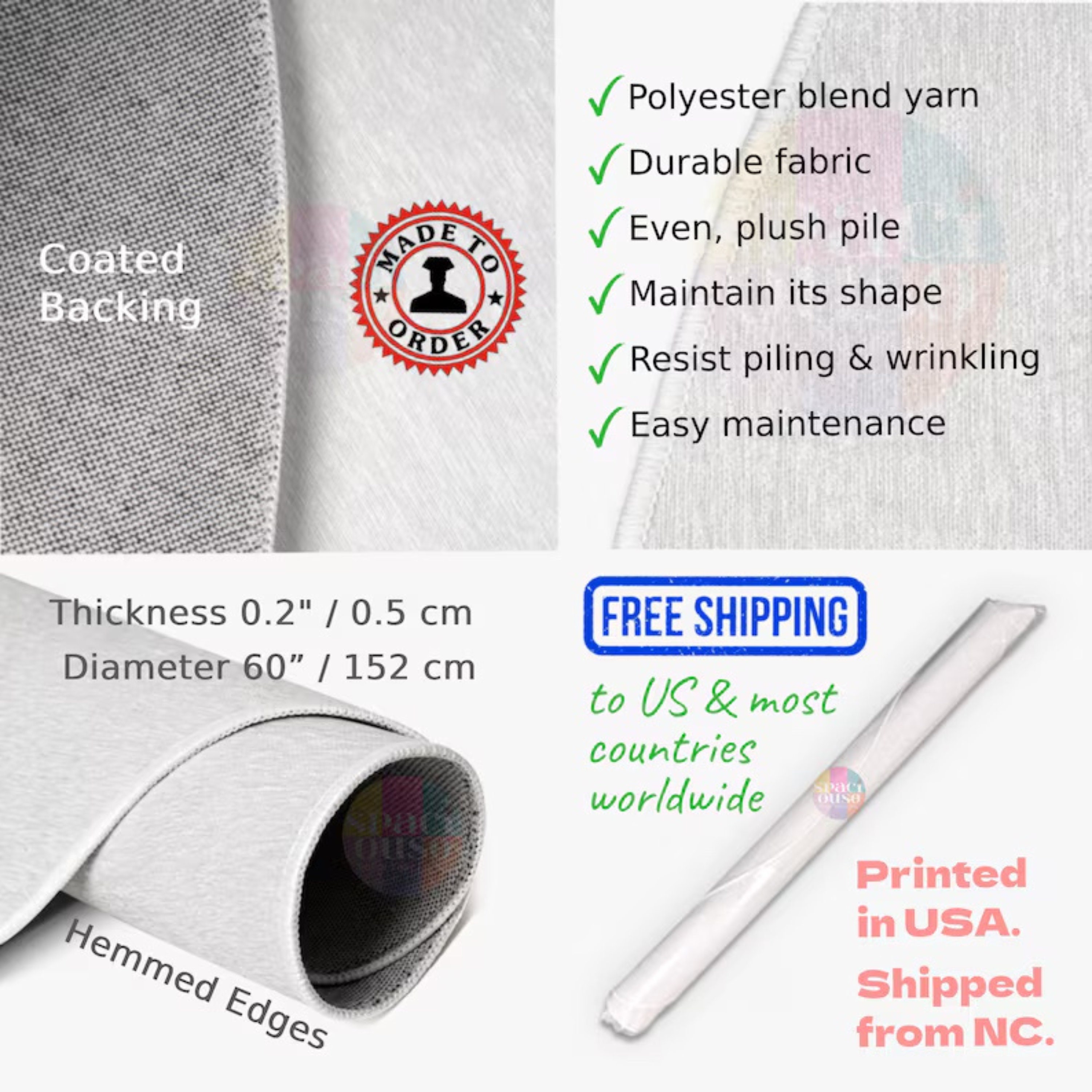 Tlingit Art Round Rug, Haida & Coast Salish Tribal Design, Indigenous ...