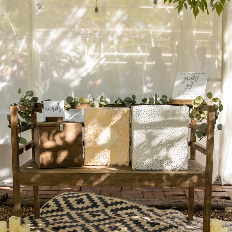 Minimalist Gift Table Wedding Sign - Etsy