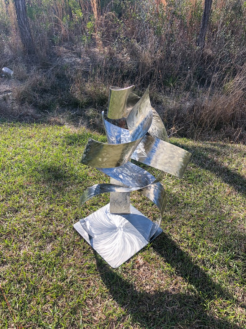 Will Couch - Stainless Steel Abstract Sculpture - Metal Art - Home ...