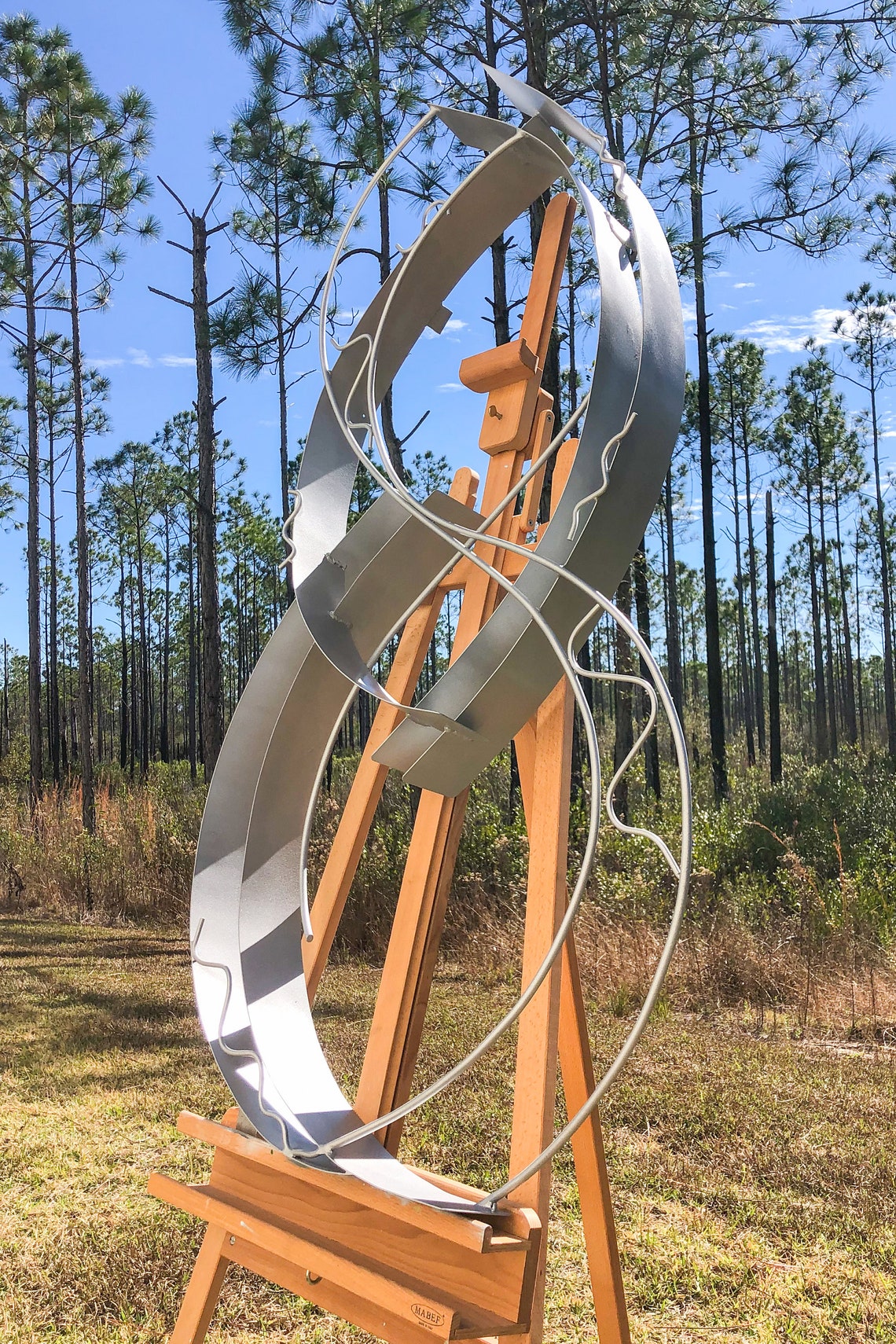 Handmade Metal Sculpture sun & Waves Forever - Etsy